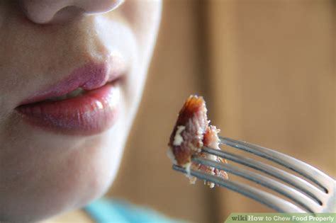 How To Chew Food Properly Steps With Pictures WikiHow