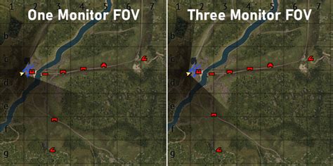 1 Monitor Vs 3 Monitor Fov R Warthunder