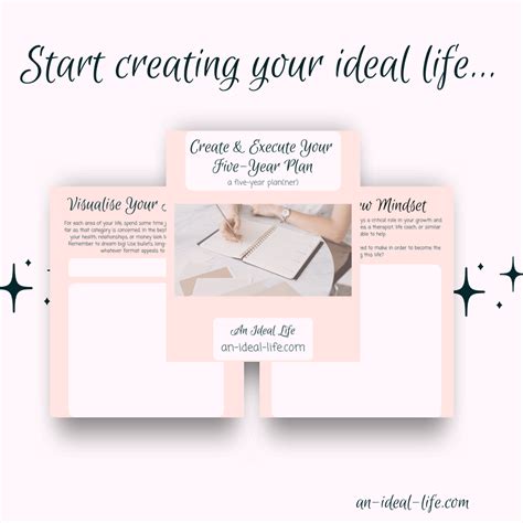 Create And Execute Your Five Year Plan A Five Year Planner Digital