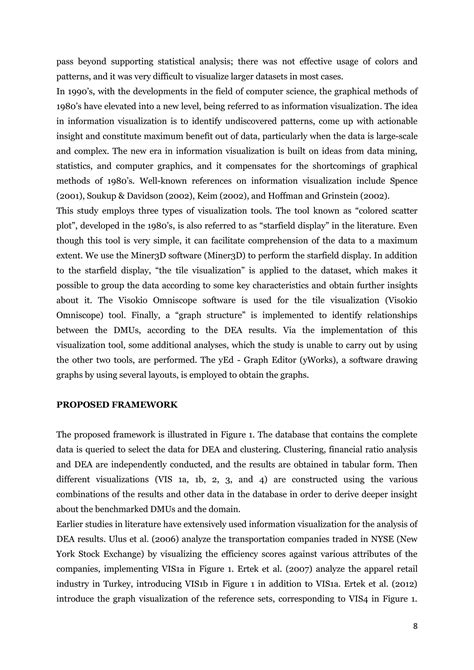 Industrial Benchmarking Through Information Visualization And Data Envelopment Analysis A New Industrial Benchmarking Through Information Visualization And Data Envelopment Analysis A New