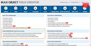 Mass Update Field Permissions For Salesforce Objects And Profiles