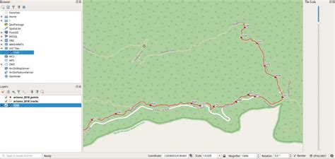 Xyz Tiles And Wms Layers In Qgis 3 At These Coordinates