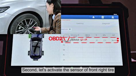 How To Activate Tire Sensors With Launch I Tpms Tool Uk