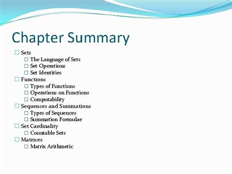 basic structures sets functions sequences sums and matrices