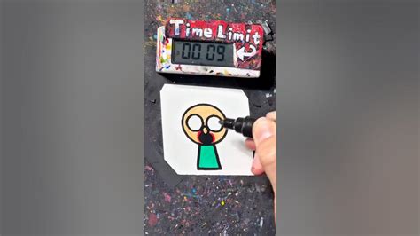 【asmr】drawing Baldi In 40 Sec Scrunkly Youtube