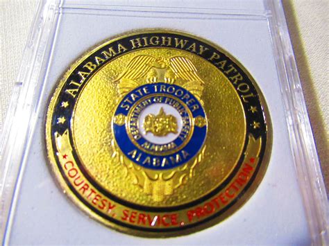 Alabama Highway Patrol Challenge Coin Etsy