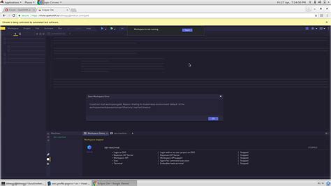 Intermittent Issue Seen When Creating Che Workspaces Failed To Start