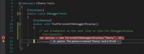 c andand dotnet tips the debuggerdisplay attribute blog