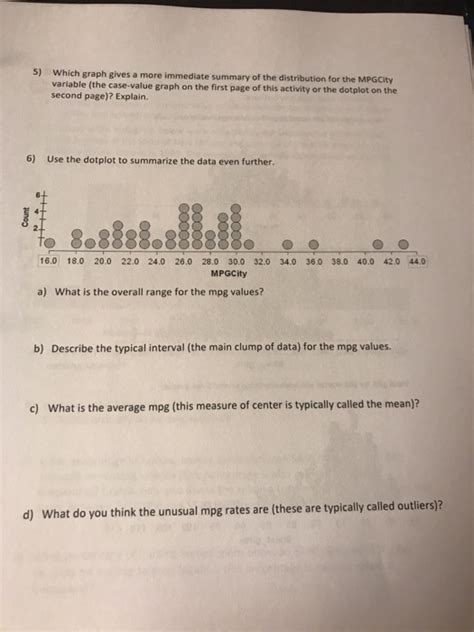 Solved MOD PART DISTRIBUTIONS FOR QUANTITATIVE DATA Chegg
