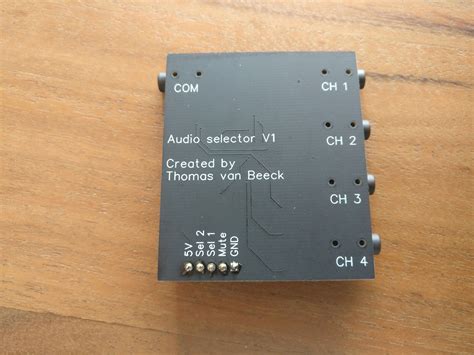 Audio Switcher Arduino 5 Steps Instructables