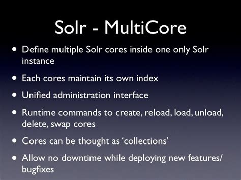 Apache Solr Crash Course Crash Course Administration Courses