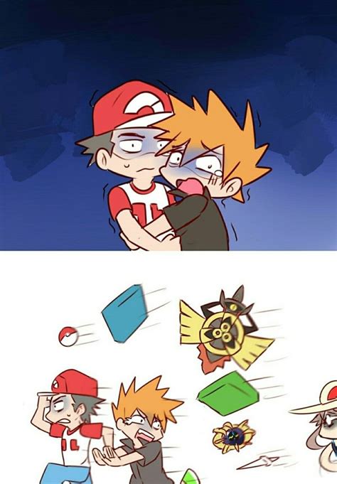 포켓몬 만화 알로라 지방의 레드와 그린4 네이버 블로그 Hài Hước