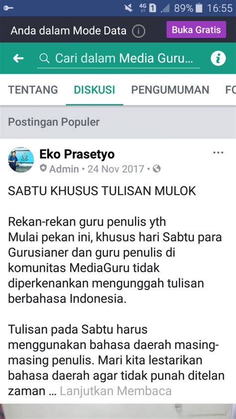 Mengingat Kembali Perintah Eko Prasetyo