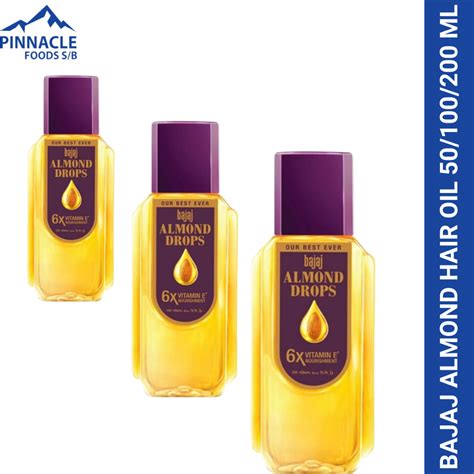 Bajaj Almod Hair Oil 50 100 200 Ml Shopee Malaysia