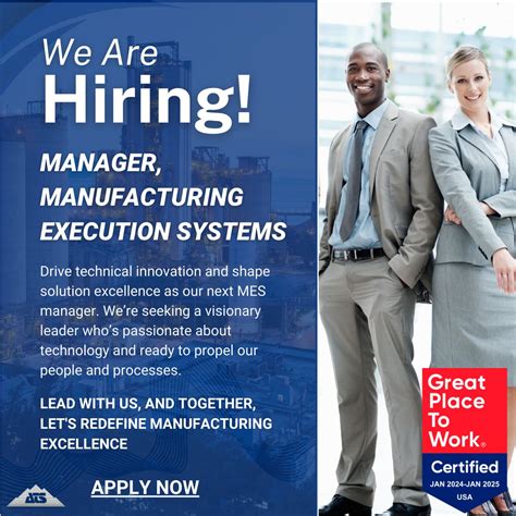 Ats Usa On Linkedin Manufacturingexcellence Hiring Management Joinourteam