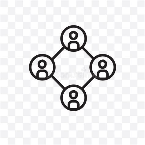 Linear Interconnected Icon From Infographics Outline Collection Thin Line Interconnected Icon