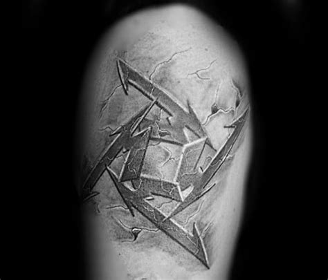 60 Rocking Metallica Tattoos Designs For Men
