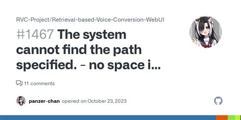 The System Cannot Find The Path Specified No Space In Absolute Path