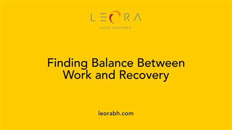 How To Navigate Work And Career While In Recovery