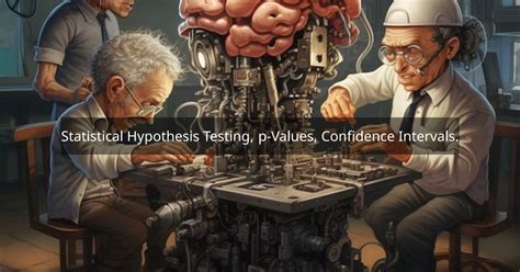 Statistical Hypothesis Testing P Values Confidence Intervals