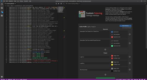Custom Coloring Visual Studio Marketplace