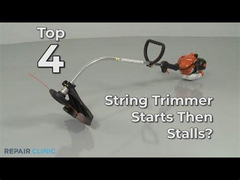 String Trimmer Repair | Troubleshoot & Fix a String Trimmer | Repair Clinic