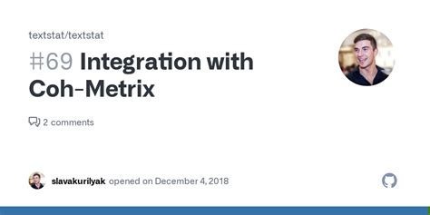integration with coh metrix · issue 69 · textstat textstat · github