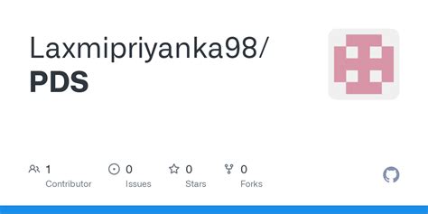Github Laxmipriyanka98pds