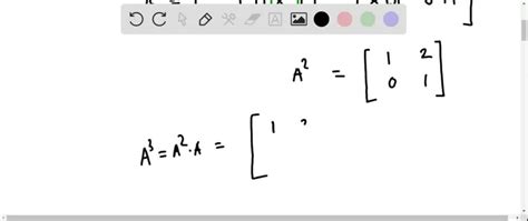 SOLVED DISCOVER Powers Of A Matrix Let A Calculate A A A Until You