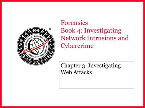 Ppt Forensics Book 4 Investigating Network Intrusions And Cybercrime