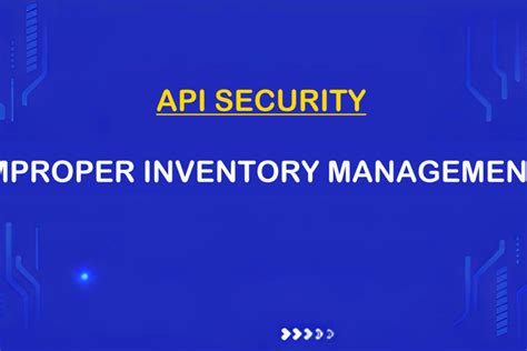 Optimizing Inventory Control API9 2023 Home