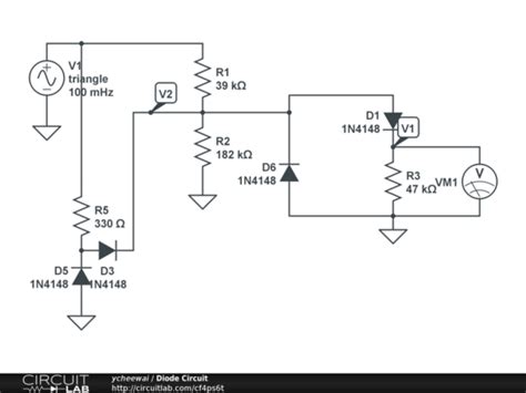 Diode Circuit Circuitlab