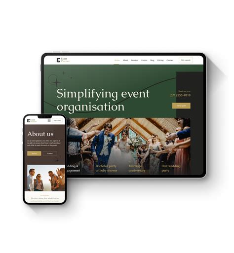 event planner joomla event template for organizing and managing events joomshaper