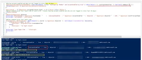 Powershell How Can I Get The Lastlogon Users In Azure Ad Stack Overflow