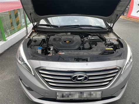 Lf 소나타 엔진 소음 및 오일 감소로 엔진 교체 작업 네이버 블로그