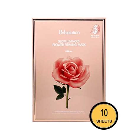 JMSolution Glow Luminous Flower Firming Mask Rose – Seoul Station ...