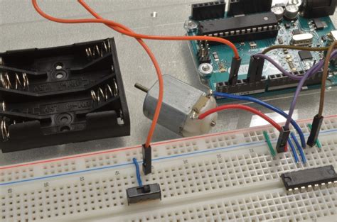 Controlling A DC Motor With Arduino BC Robotics