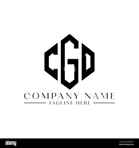 Cgo Letter Logo Design With Polygon Shape Cgo Polygon And Cube Shape Logo Design Cgo Hexagon