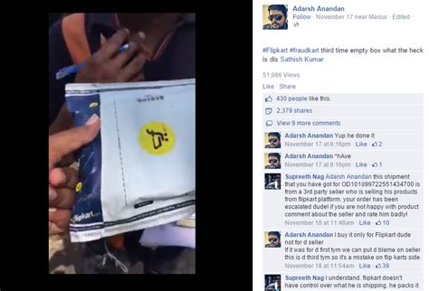 After Snapdeal Its Flipkart See How This Person Was Trapped In Poor Delivery System By