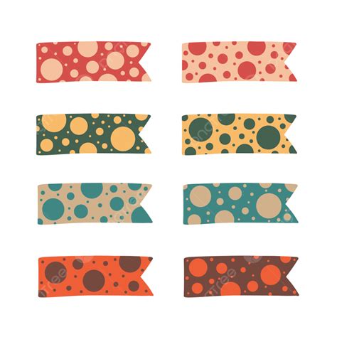 물방울 무늬 책갈피 서표 부치다 메모 Png 일러스트 및 Psd 이미지 무료 다운로드 Pngtree