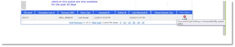 Encompass Push Error Concurrent Loan Locking Is Not Permitted By