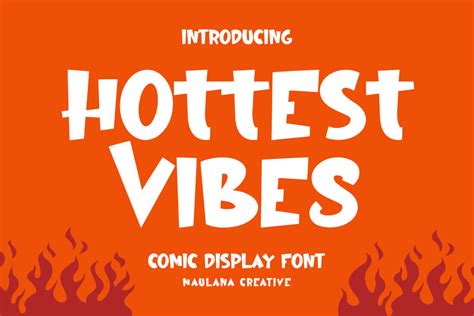 Hottest Vibes Comic FREE Font Deeezy