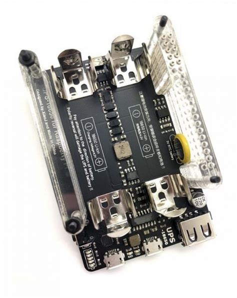 Modulo Energia Raspberry Uworld Ups 18650 Power Extension Hat 5v Pi 3b