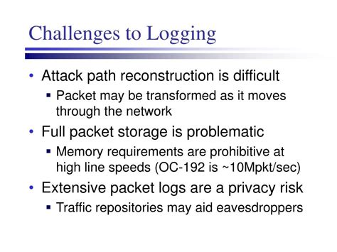 Ppt Hash Based Ip Traceback Powerpoint Presentation Free Download Id258303