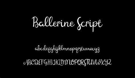 Ballerine Script Free Font