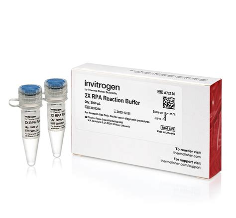 Lyo Ready Enzymes And Reagents For Recombinase Polymerase Amplification Rpa 2 000 μl