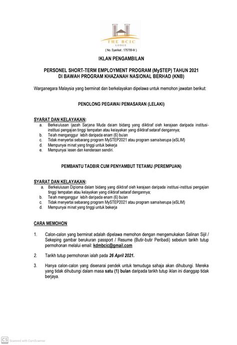 Jawatan Kosong Khazanah National Berhad Knb Jawatan Kosong Terkini