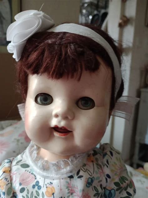 Vintage Hard Plastic 22 Inch 1950s Pedigree Walker Doll £500 Picclick Uk