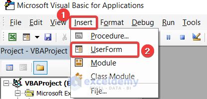 Create InputBox With Multiple Inputs With VBA UserForm In Excel Step By Step Methods ExcelDemy