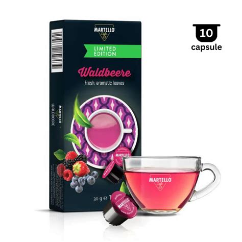 Aromakaffe Martello Waldbeere Ceai Fructe De Padure 10 Capsule